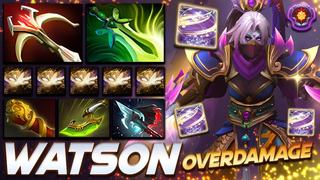 Watson Templar Assassin — профессиональный геймплей в Dota 2 [Смотри и учись]