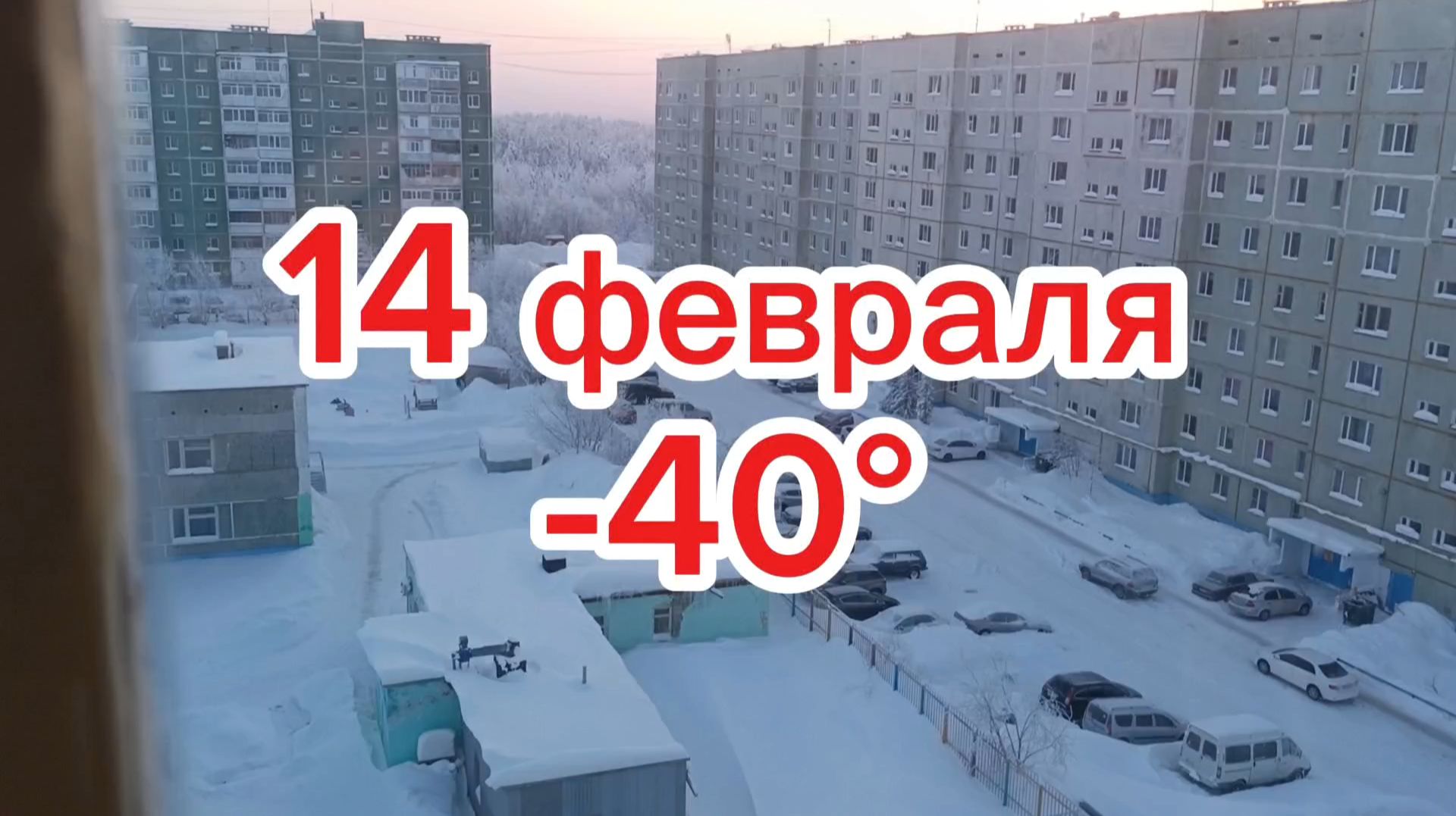 14 февраля -40°.