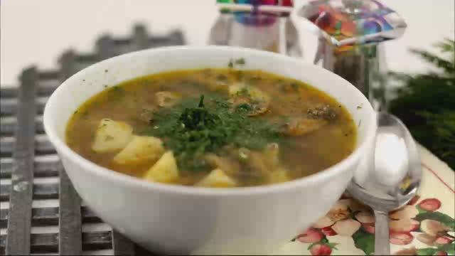 Как приготовить вкусный грибной суп из шампиньонов с картофелем_ Самый быстрый рецепт!