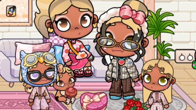 С 14 февраля!#аватар ворлд#семья