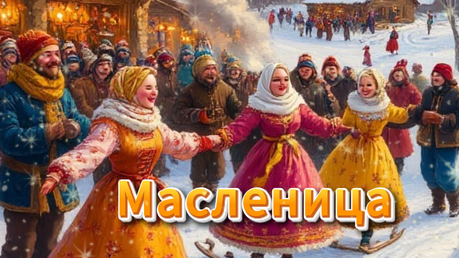 Масленица. Красивое поздравление с Масленицей