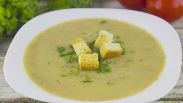 Не успеваю готовить! Нежный гороховый суп-пюре на говяжьей грудинке!