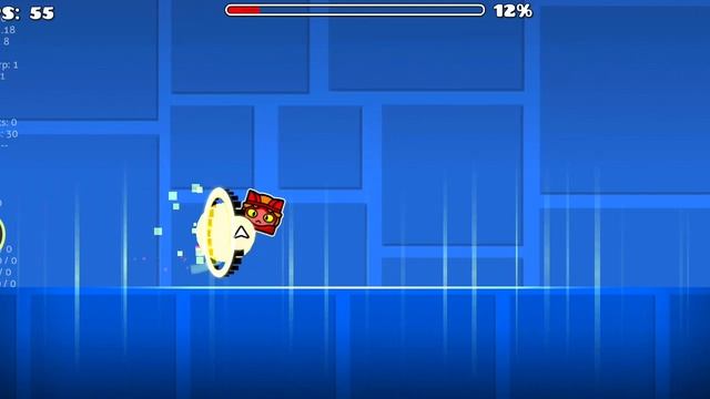 Я прошел Geometry dash но это BlokBlast