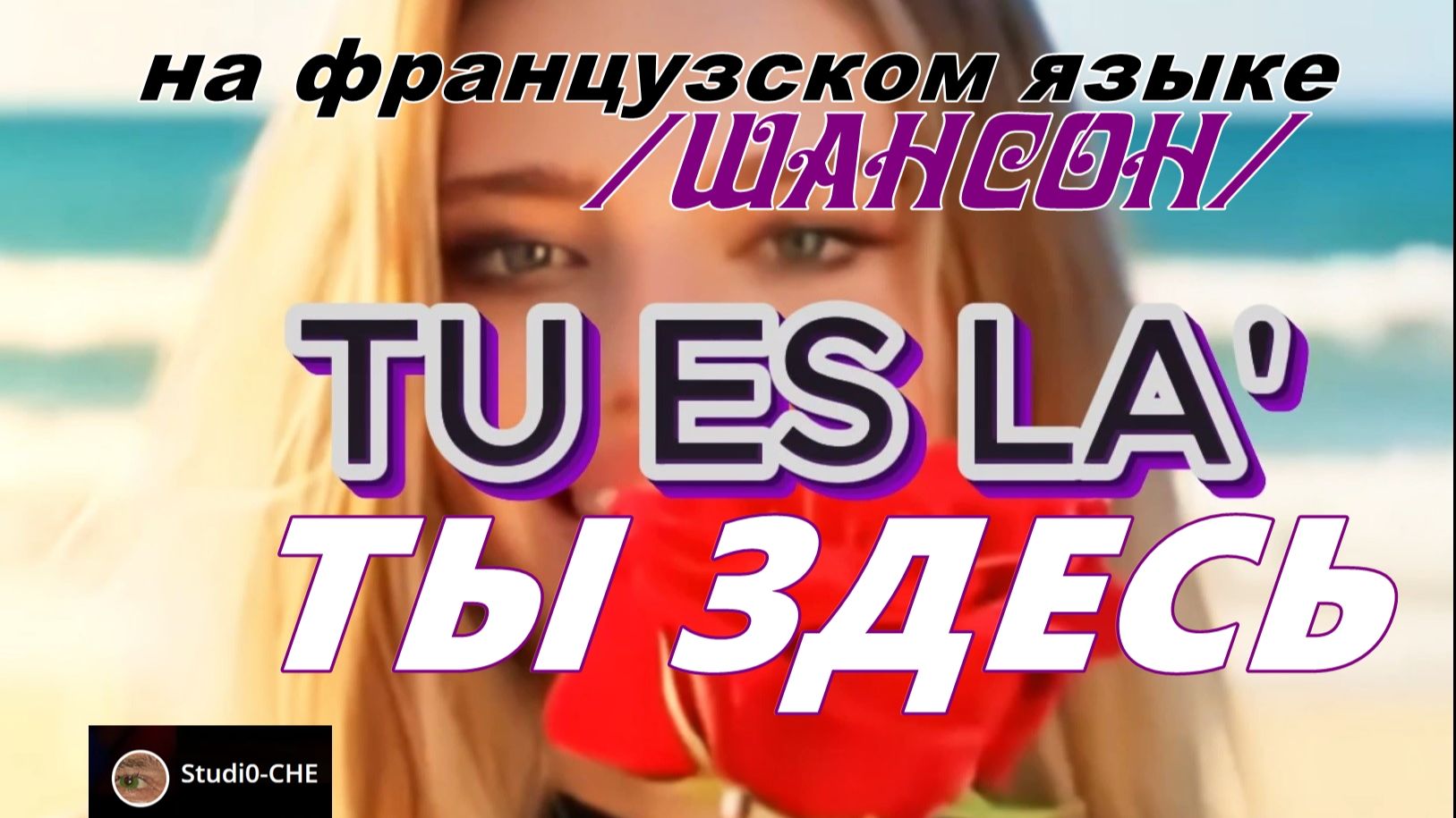 TU ES LA' - /ТЫ ЗДЕСЬ/ --шансон. На французском языке.