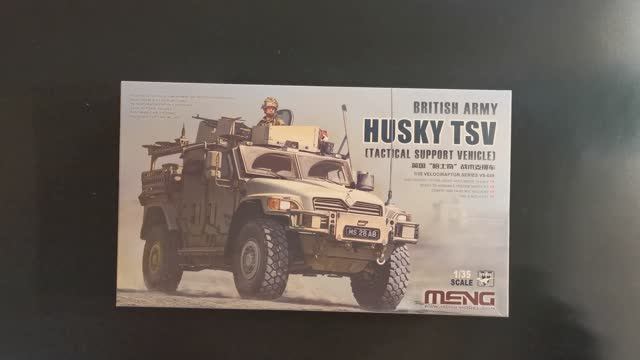 Обзор коробки "Husky", масштаб 1:35.