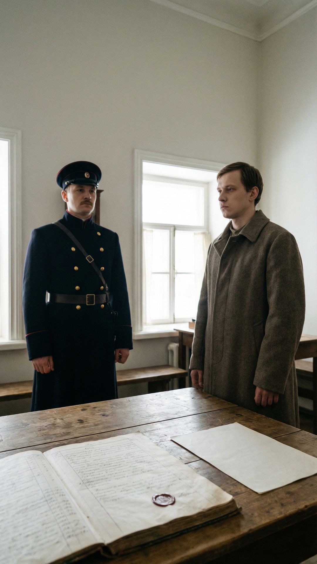 После одного шага