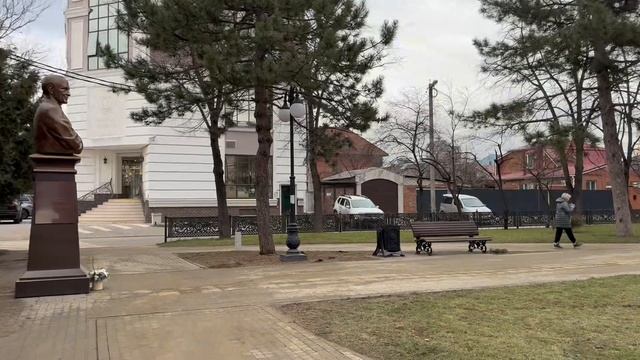 Бюст Василия Ланового | Есть такая профессия - Родину защищать ! | Офицерский бульвар