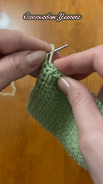 Урок вязания спицами