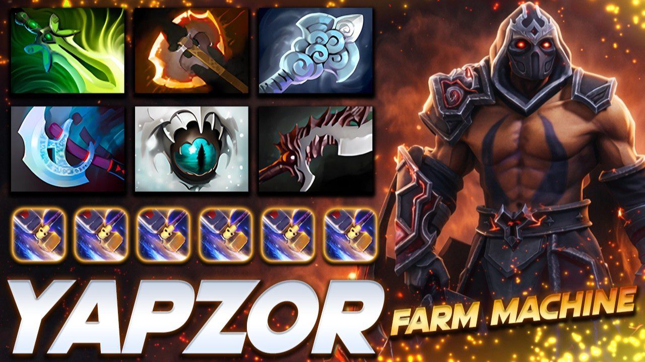 Yapzor Anti-Mage Farm Machine — профессиональный геймплей в Dota 2 [Смотри и учись]