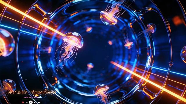 ΛLEX ΞTHER - Хромовые Медузы (Chrome Jellyfish) #melodic #techno