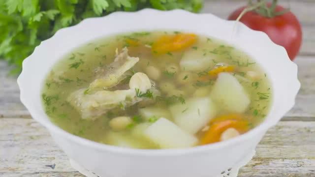 Готовлю почти каждый день! Отменного вкуса фасолевый суп с консервированной белой фасолью!
