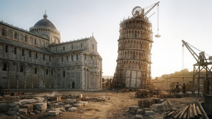 Пизанская башня: ошибка сделавшая её бессмертной.