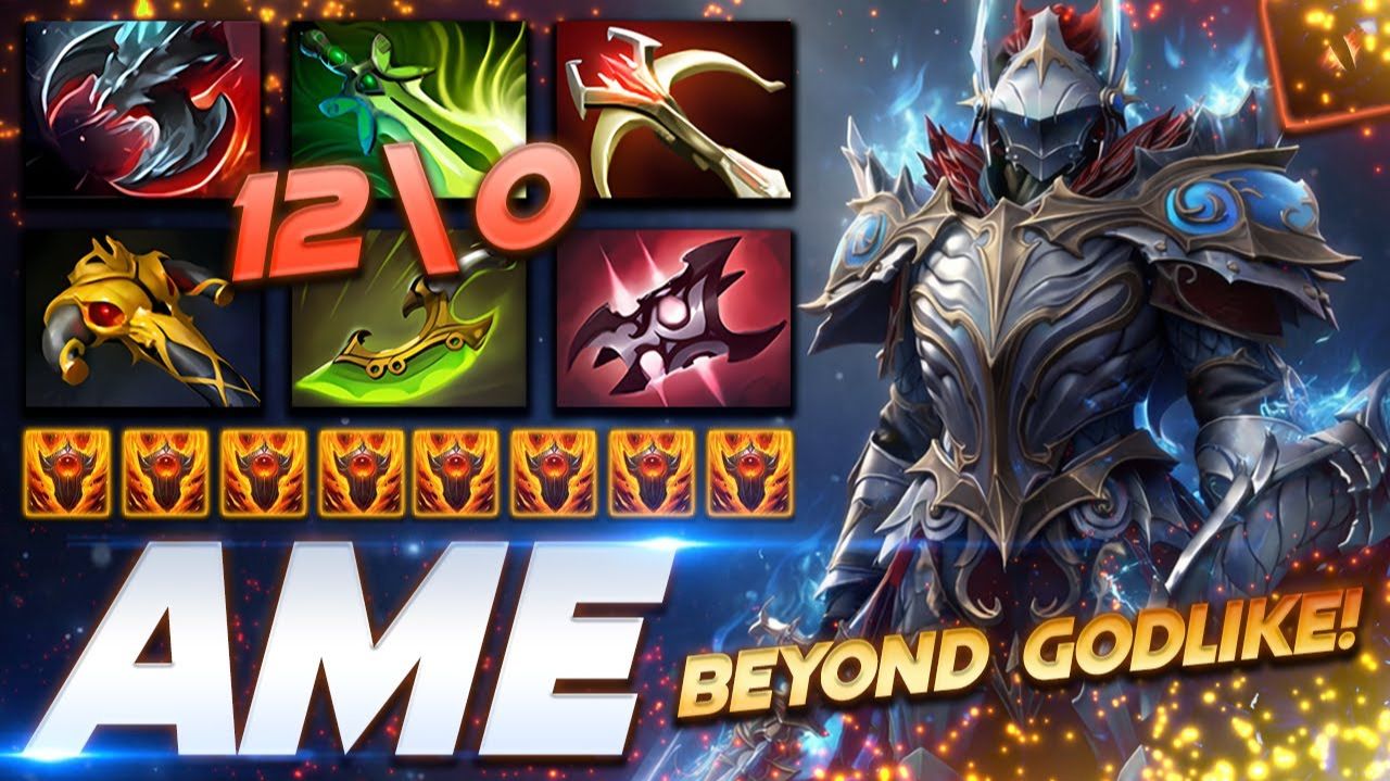 Ame Dragon Knight — профессиональный геймплей в Dota 2 [Смотри и учись]