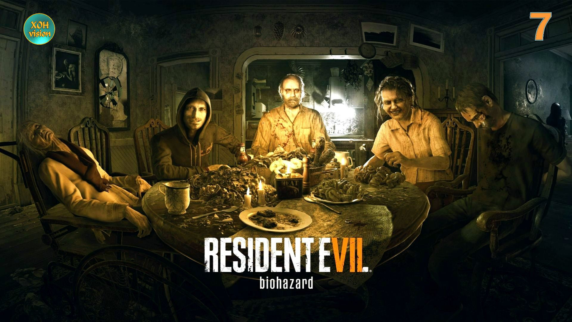 Resident Evil 7 - 7часть (СЫВОРОТКА) - Прохождение без комментариев (русская озвучка)