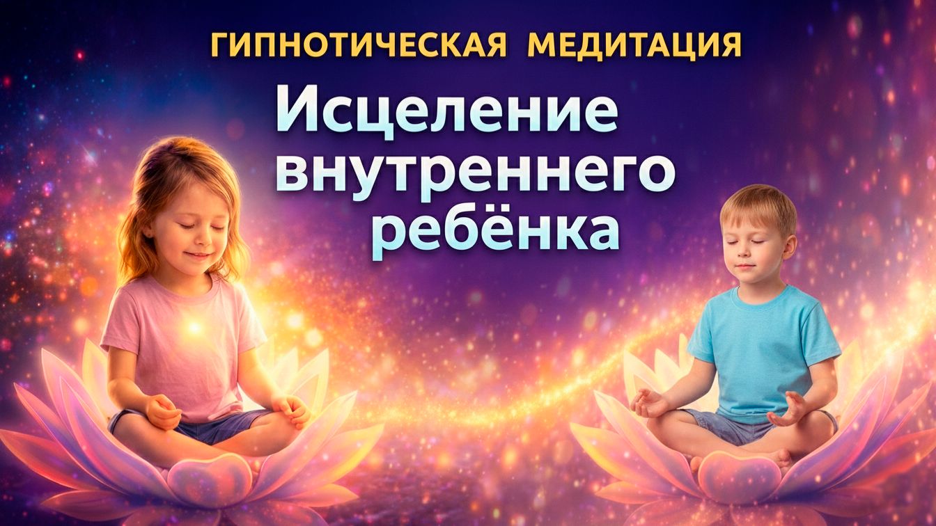 Медитация Для Женщин  | Исцеление Внутреннего Ребенка  |  Мощная Практика Женской Энергии