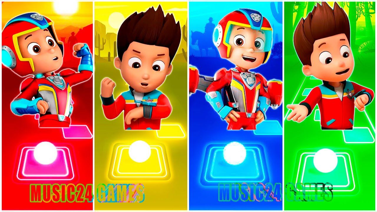 Мультики для Детей Щенячий Патруль Tiles Hop - РАЙДЕР, РАЙДЕР, РАЙДЕР, РАЙДЕР