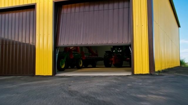 Прямостенный ангар