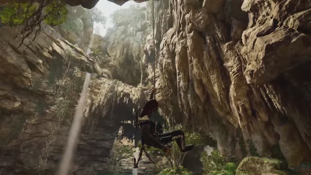 Лара Крофт PS5: Выход из Сенота + Альпинистское снаряжение! | Shadow Tomb Raider 60FPS