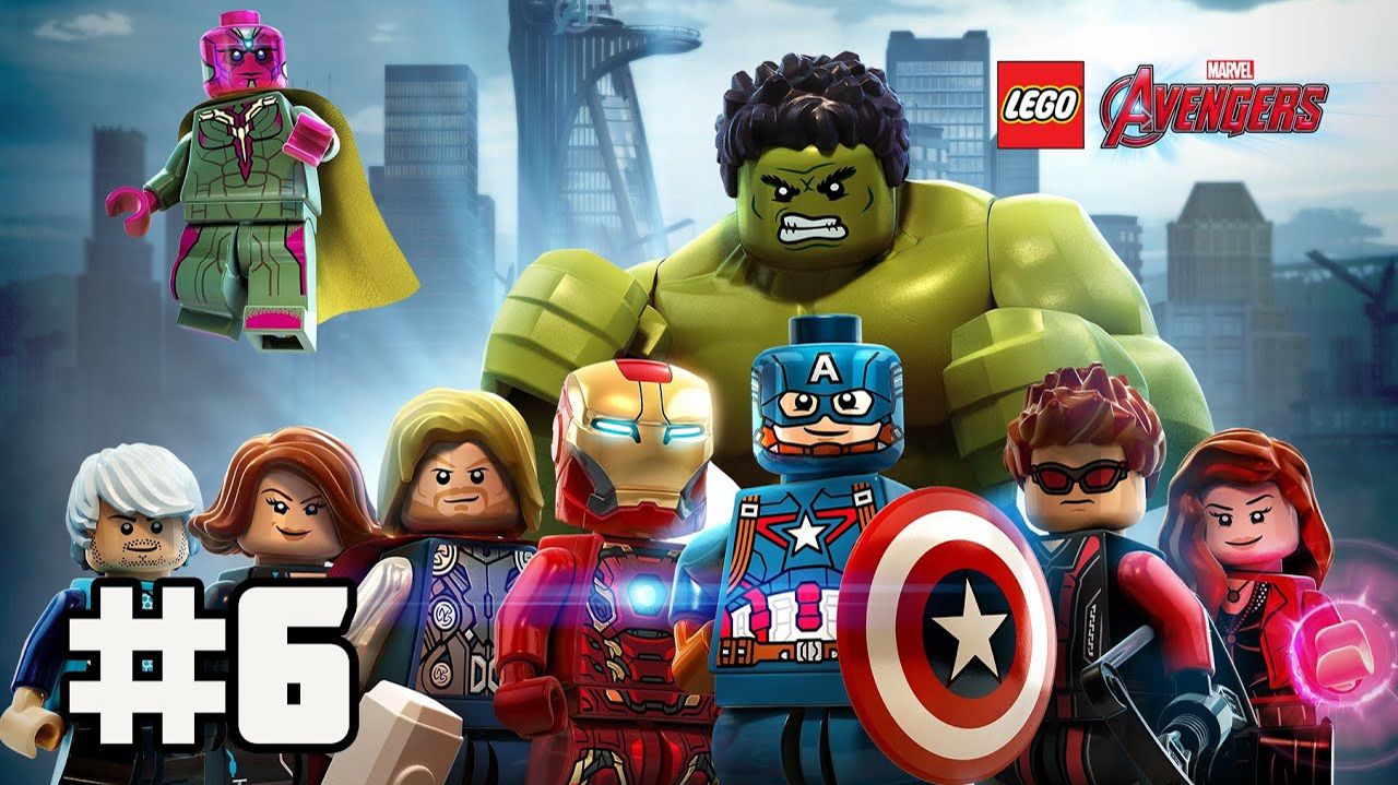 LEGO Marvel Avengers (PC)-Нападение на Нью-Йорк #6.