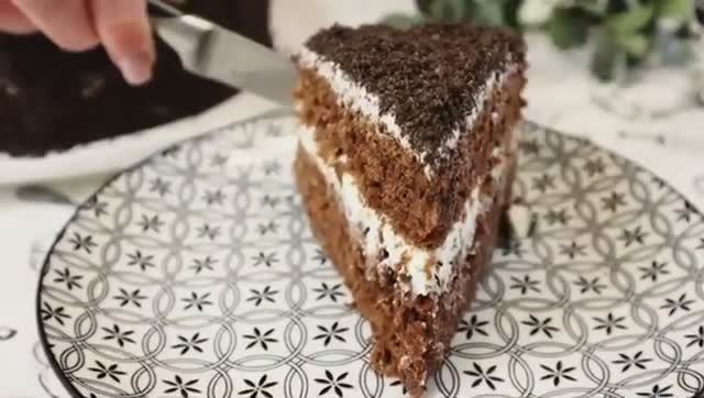 Торт «Чёрный принц» по-новому — Королевский вкус! Замечательный домашний быстрый тортик к чаю