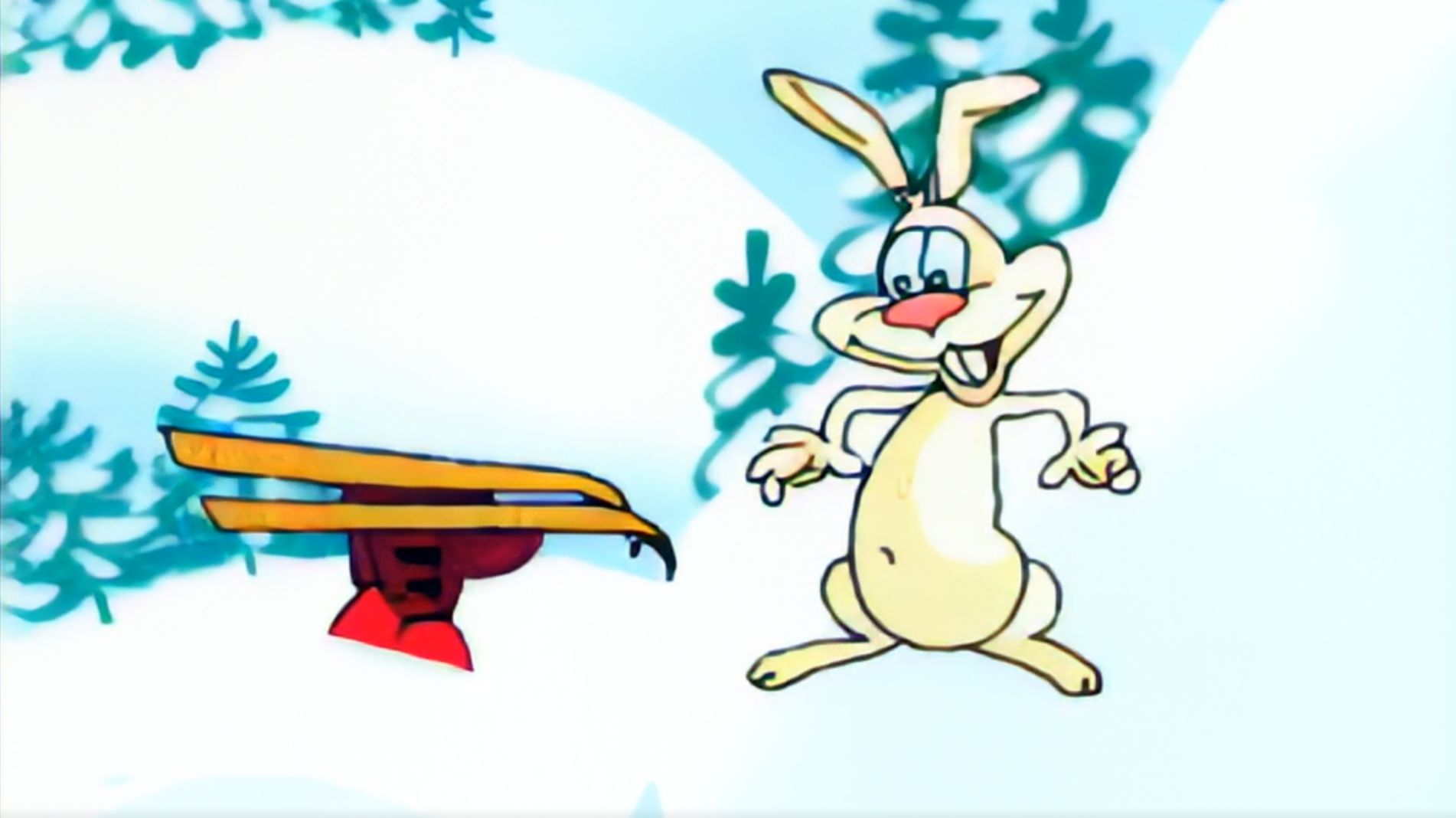 ТНТ. Заставка. Лыжи