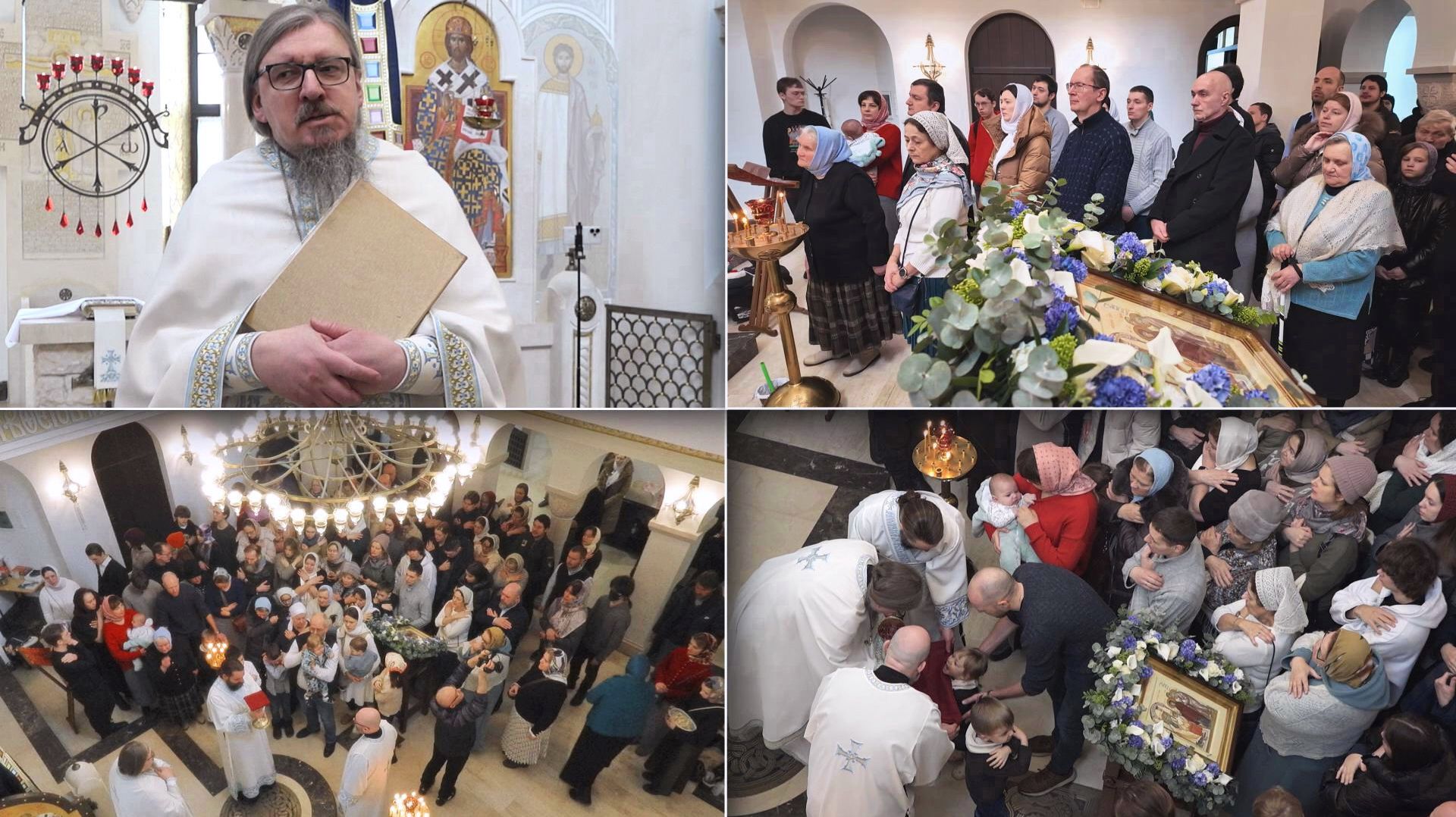 Престольный праздник в храме Сретения Господня Патриаршего центра 15.02.2026
