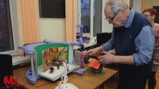 Мастер-класс «Создание объемных декораций для мультфильма»