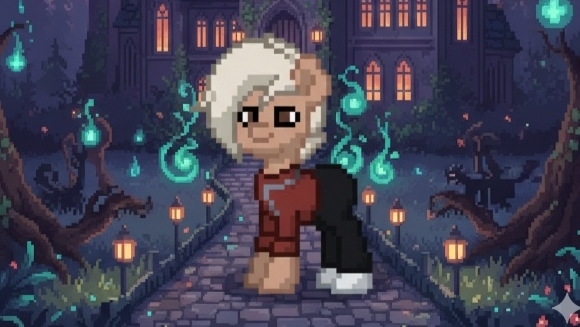 Как создать скин Брэкс. Академия сверхъестественного (Pony Town)