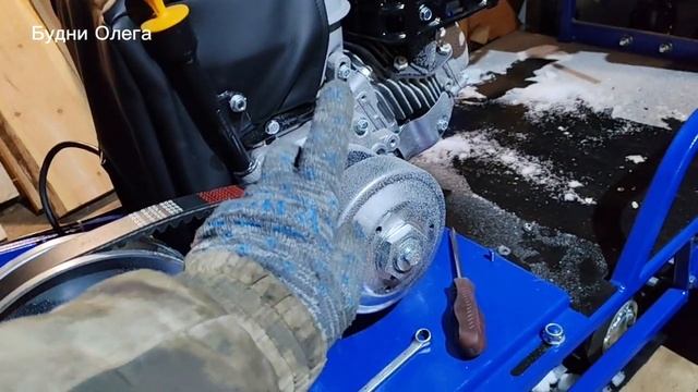 МОТОТОЛКАЧ АЛЬБАТРОС-XLV9. ПЕРВЫЙ ЗАПУСК, ГОТОВЛЮСЬ К ПОКАТУШКАМ. 31.01.26