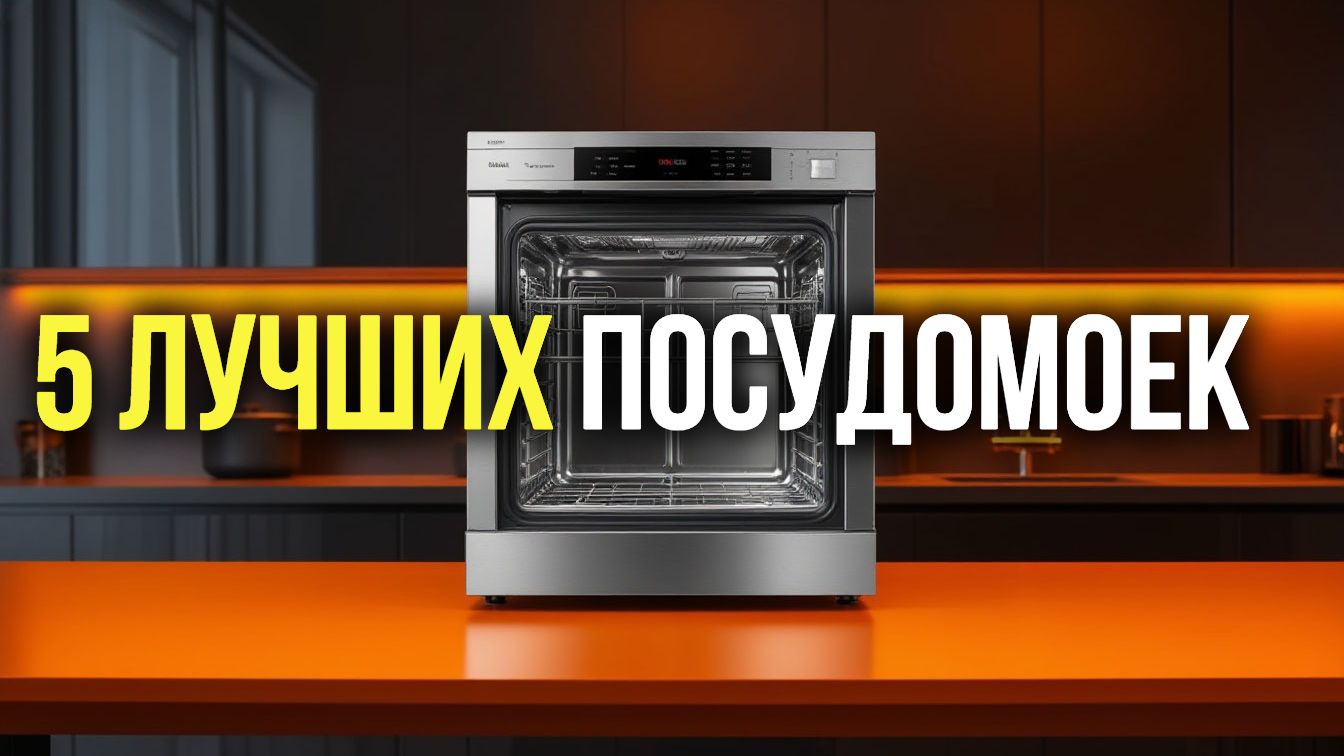 ТОП‑5 посудомоек — какие стоит купить прямо сейчас?