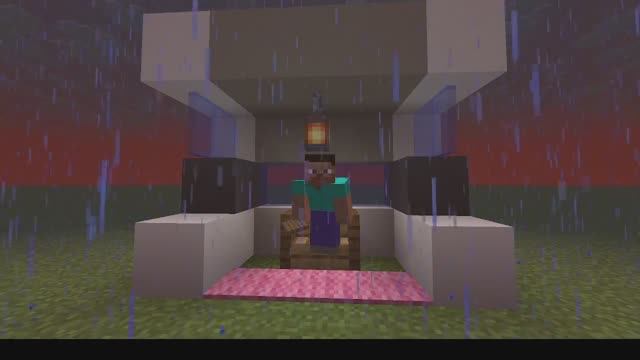 Постройка майнкрафт современный дом. Делаем вмести.