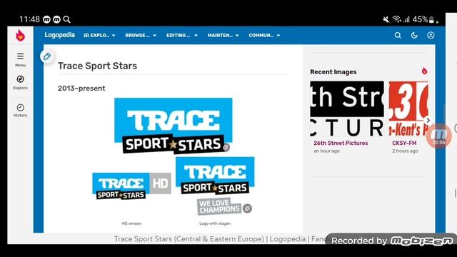 История логотипов шестого мультиплекса каналов в Plan B Kino