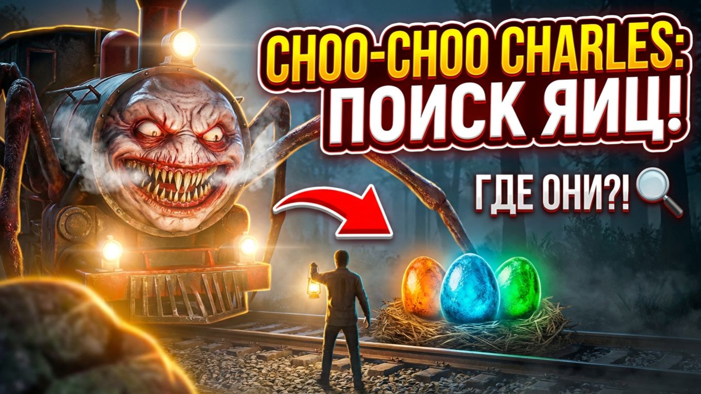 Choo-Choo Charles прохождение игры | Поезд-паук из Ада «Чу-чу Чарльз»