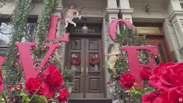 Атмосфера Недели Святого Валентина в Нью-Йорке