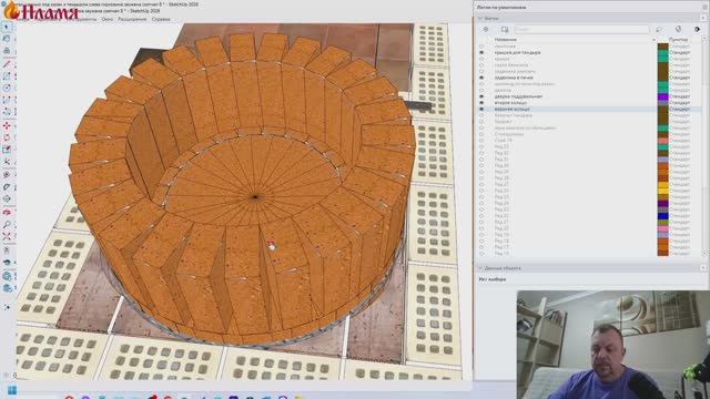 В проекте Азия в тандыре используется кирпич шб 5