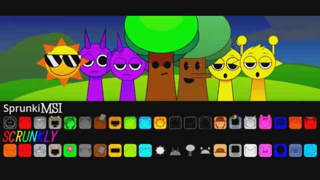 Sprunki - MSI and Scrunkly Mashed.