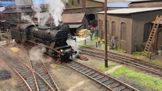 BR 59 и много пара в масштабе 1/32 (Spur 1)