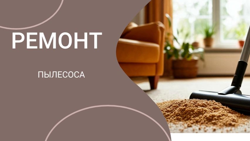 Пылесос - потеря мощности, плохо засасывает пыль.