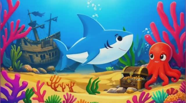 Акуленок тайны знает