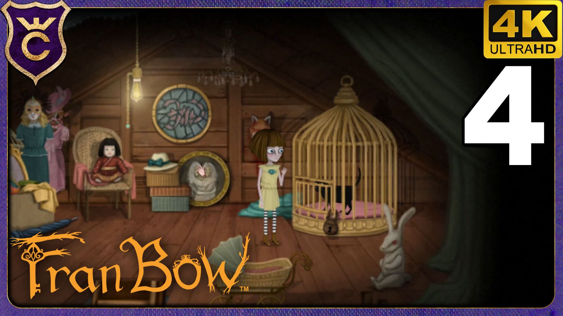 НАШЁЛ КОТА НО ЕСТЬ НЮАНС! 4 Fran Bow
