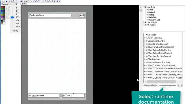 WinCC v8.0 Step By Step 20 - Создание отчета WinCC (Report Layout in report Designer)