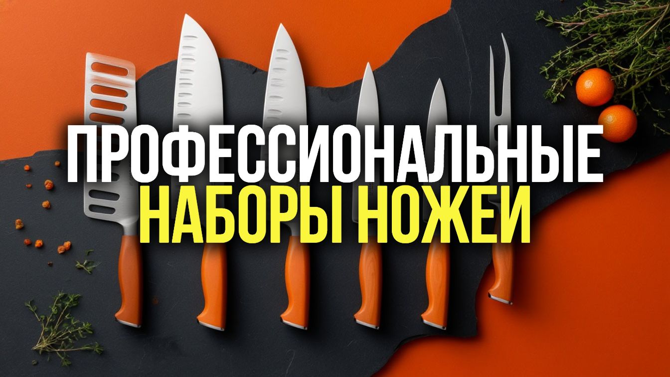 Профессиональные наборы ножей: выбираем лучшие для кухни
