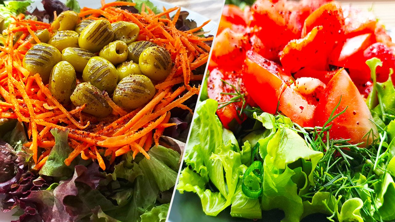 Худей Со Вкусом 🔥 2 Легких Рецепта Салатов для Эффективного Похудения!