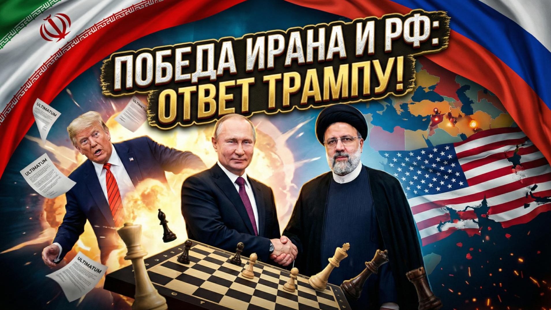 😱🔥Меркурис | Кошмар в Белом доме: Россия и Иран переиграли Трампа всухую