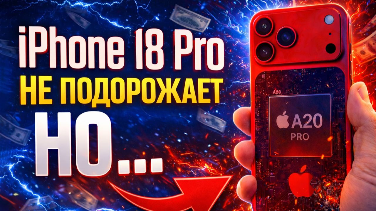 iPhone 18 Pro НЕ ПОДОРОЖАЕТ! НО...