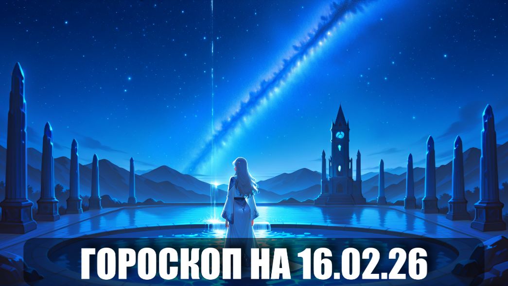 Гороскоп на 16 февраля 2026