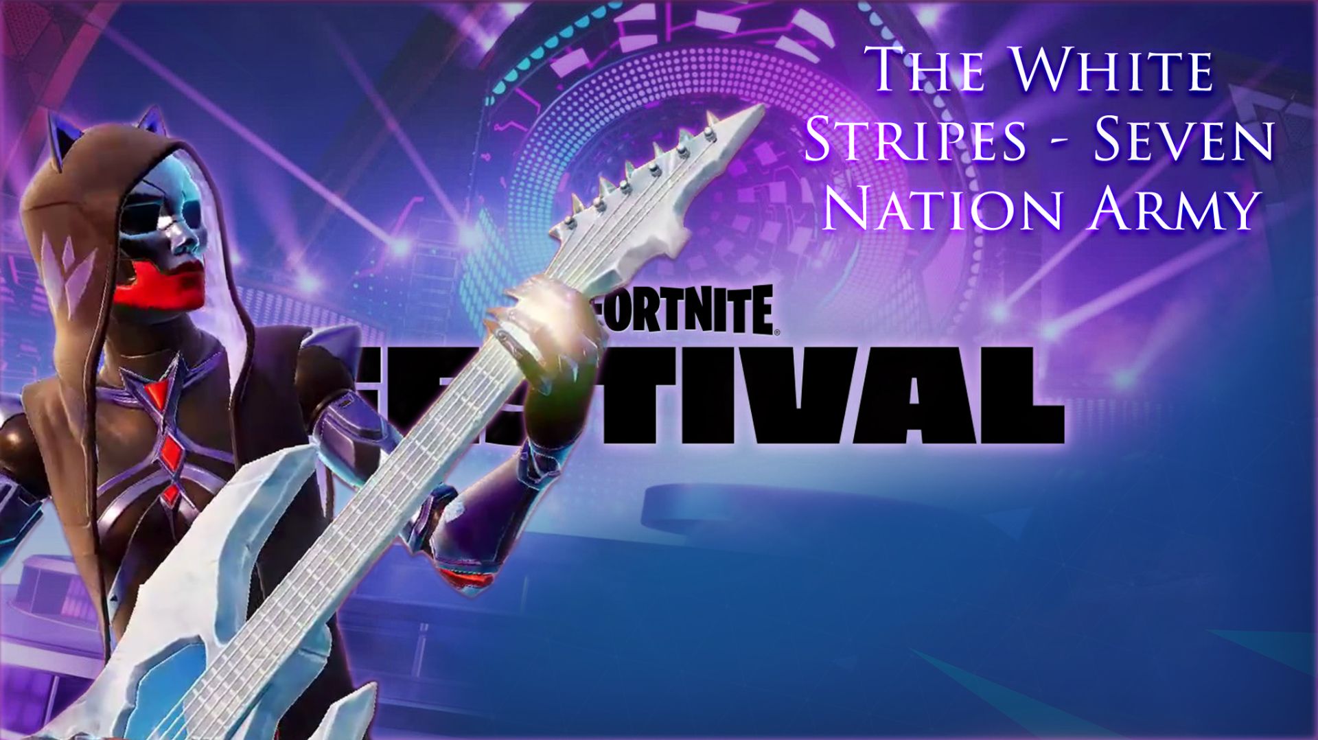 The White Stripes - Seven Nation Army (Full Band 100%). Fortnite Festivaд. Фортнайт Фестиваль.