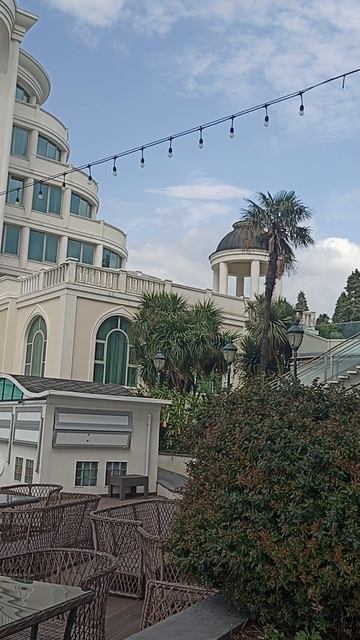 Вид на Чёрное море от гостиницы Castello Mare (Грузия) 16.07.2025