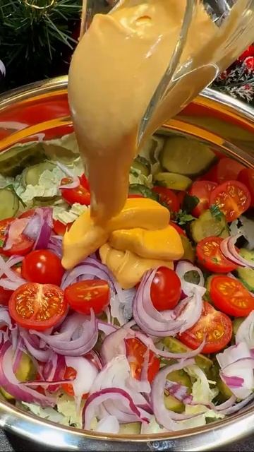 Биг Мак салат — без булок и хлеба, идеально после праздников!