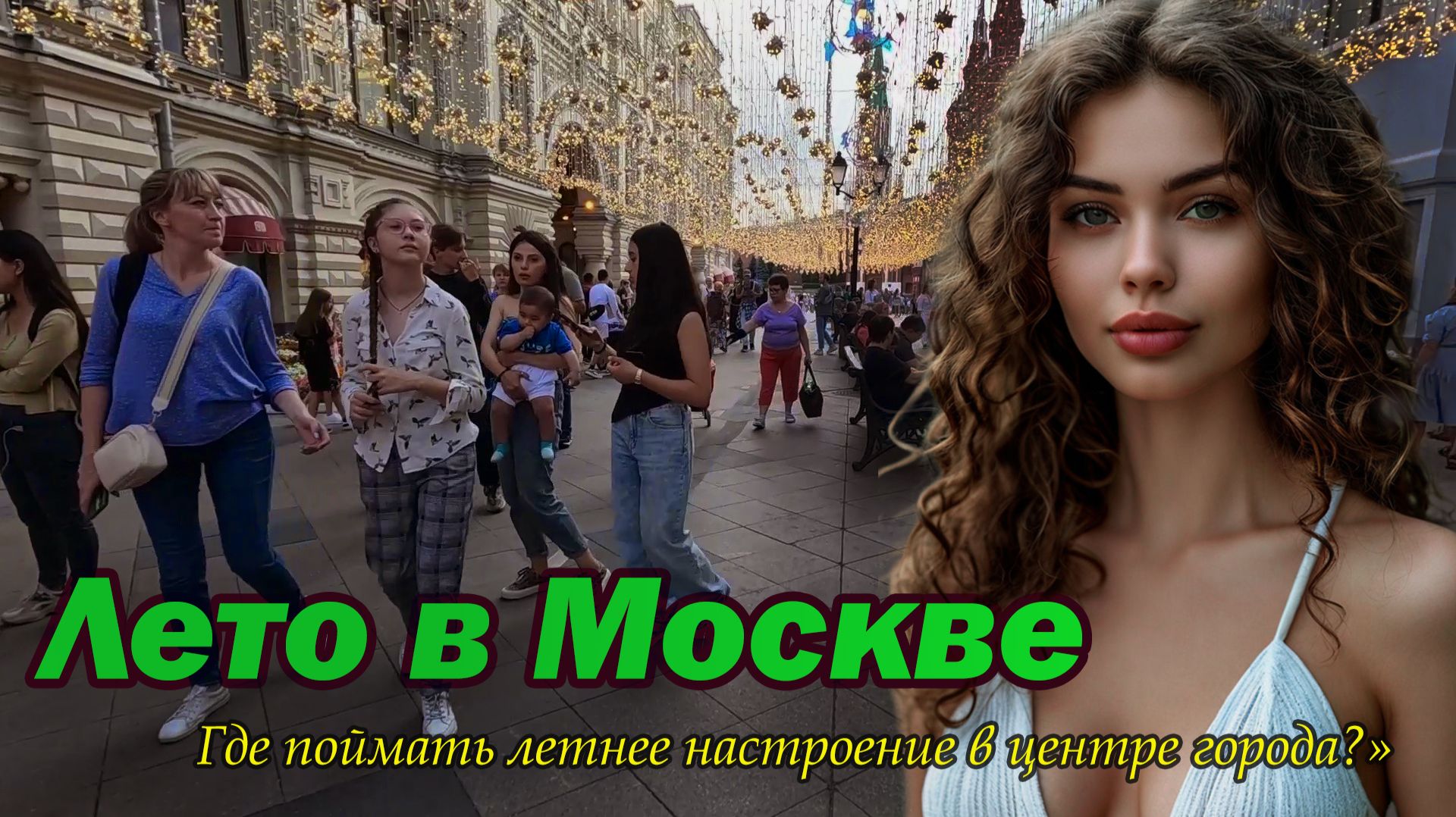 Маршрут для идеальной летней прогулки  по центру Москвы